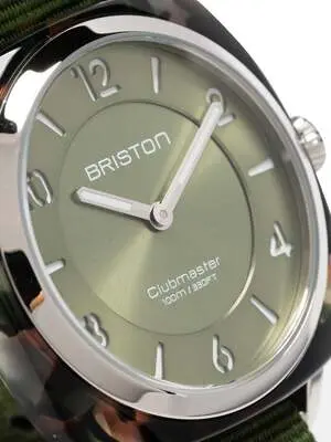 BRISTON Clubmaster Chic 36mm Watch - Green
