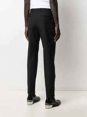 Alexander McQueen Slim-leg Tailored Trousers - Black