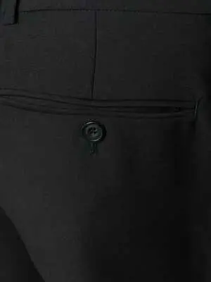 Alexander McQueen Slim-leg Tailored Trousers - Black