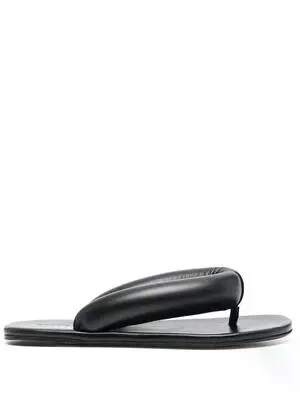Staud Padded Slip-on Leather Sandals