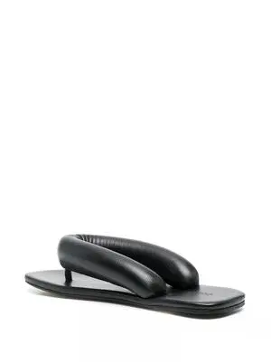 Staud Padded Slip-on Leather Sandals