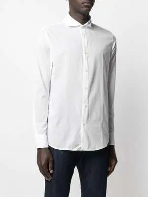 DEPERLU Long-sleeved Cotton Shirt