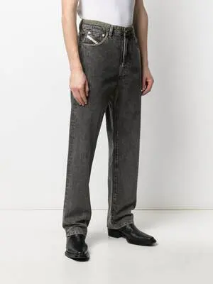 DIESEL® Mid-rise Straight-leg Jeans