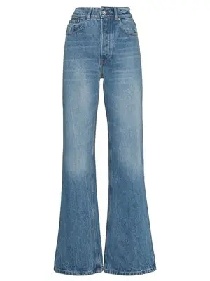 Rabanne High-rise Wide-leg Jeans