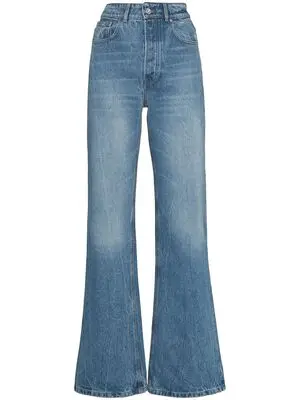 Rabanne High-rise Wide-leg Jeans