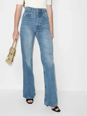 Rabanne High-rise Wide-leg Jeans