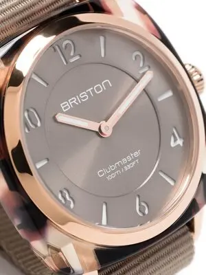BRISTON Clubmaster Chic 36mm Watch - Grey
