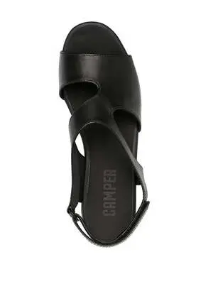Camper Balloon Cut-out Leather Sandals