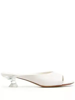 TOD'S Leather Slip-on Sandals