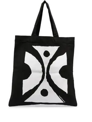 10 CORSO COMO Thalia Canvas Tote Bag - Black
