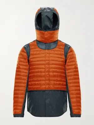 Moncler Craig Chrysemys Quilted Down Jacket - Orange