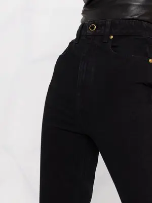 Khaite High-waisted Bootcut Jeans