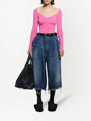 Balenciaga Bustier-neck Top