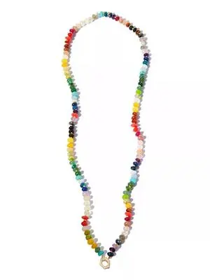 Harwell Godfrey 18kt Yellow Gold Rainbow Gemstone Necklace