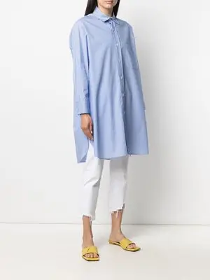 BLANCA VITA Aloe Oversized Shirt