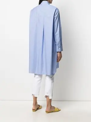 BLANCA VITA Aloe Oversized Shirt