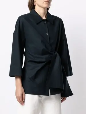 Goen.j Tie-waist Shirt
