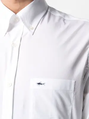 Paul & Shark Logo-plaque Detail Shirt