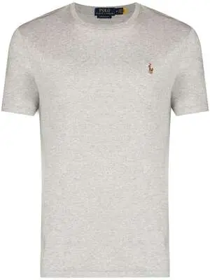 Polo Ralph Lauren Embroidered Logo T-shirt - Grey