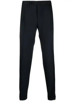 Canali Slim-fit Tailored Trousers - Blue