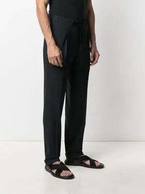 Canali Slim-fit Tailored Trousers - Blue