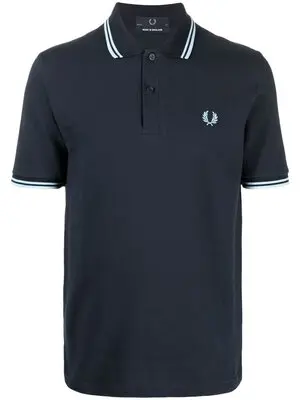 Fred Perry Embroidered-logo Polo Shirt
