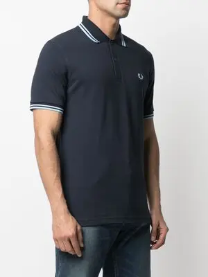 Fred Perry Embroidered-logo Polo Shirt