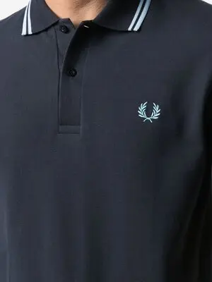 Fred Perry Embroidered-logo Polo Shirt
