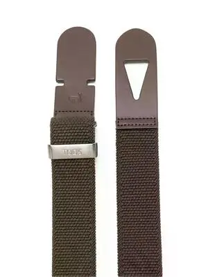 TOD'S Greca Textured Belt