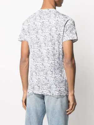 10 CORSO COMO Graphic Print T-shirt - White