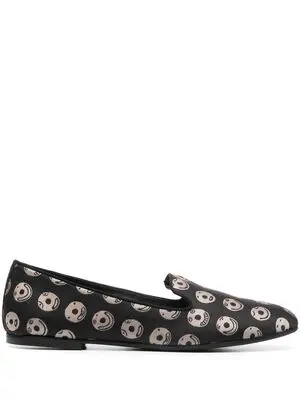 10 CORSO COMO X The Merchant Of Florence Emoji Slippers - Black
