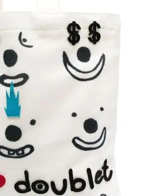 10 CORSO COMO Smile-print Tote Bag