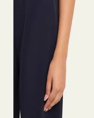 THE ROW Gala Wide-leg Crepe Pants