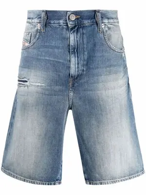 DIESEL® D-strukt-short Slim-fit Shorts - Blue