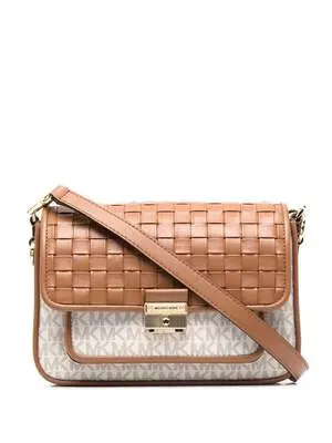 Michael Kors Interwoven Monogram Crossbody Bag