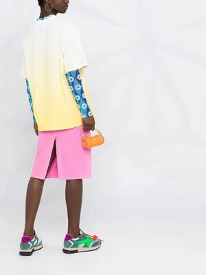 MSGM Graphic Logo-print T-shirt