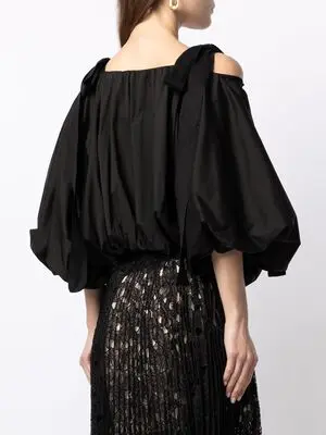 Goen.j Voluminous Cotton-blend Blouse