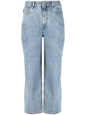 GANNI High-rise Straight-leg Jeans