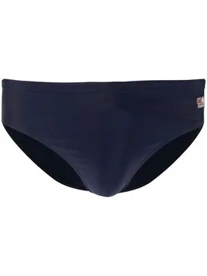 MC2 SAINT BARTH Cayo Logo Swimming Briefs - 61 Blu