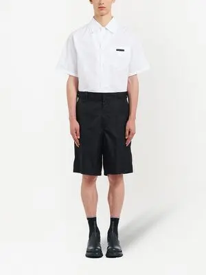 Prada Re-nylon Bermuda Shorts - Black