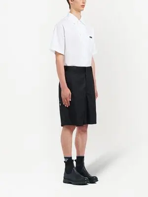 Prada Re-nylon Bermuda Shorts - Black