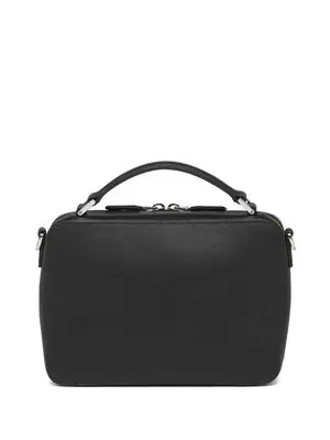 Prada Brique Saffiano Leather Bag - Black