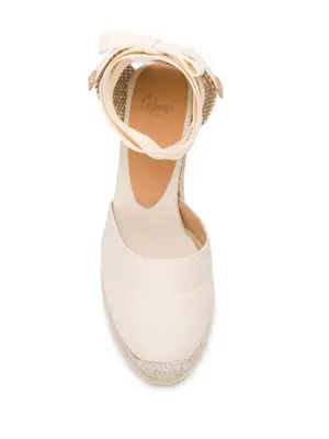 CastaÑer Carina Wedge Espadrilles - White