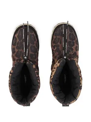 Dolce & Gabbana Leopard-print Boots