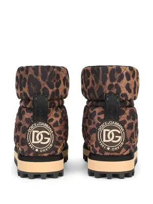 Dolce & Gabbana Leopard-print Boots