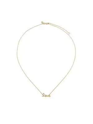 SYDNEY EVAN Love' Necklace - Metallic