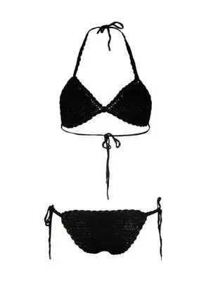TOM FORD Knitted Logo-patch Bikini