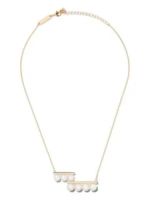 TASAKI 18kt Yellow Balance Step Pearl Pendant - Gold