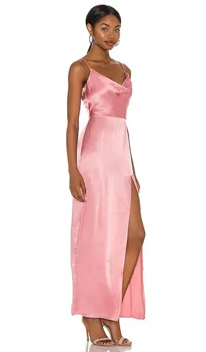 Nbd Lila Gown - Mauve Pink