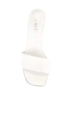 Raye Ali Heel Stiletto Slip-on - White